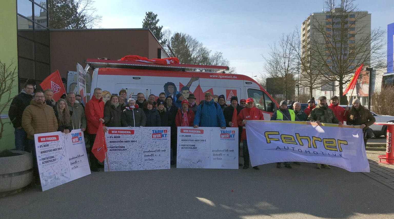 Tarifeinigung bei Fehrer: Inflationsausgleich und Lohnplus verabredet ...